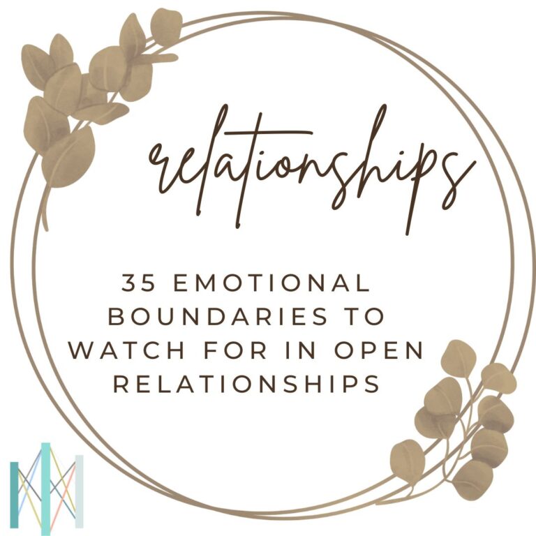 35 Emotional Boundaries to Watch For in Open Relationships - Center for ...