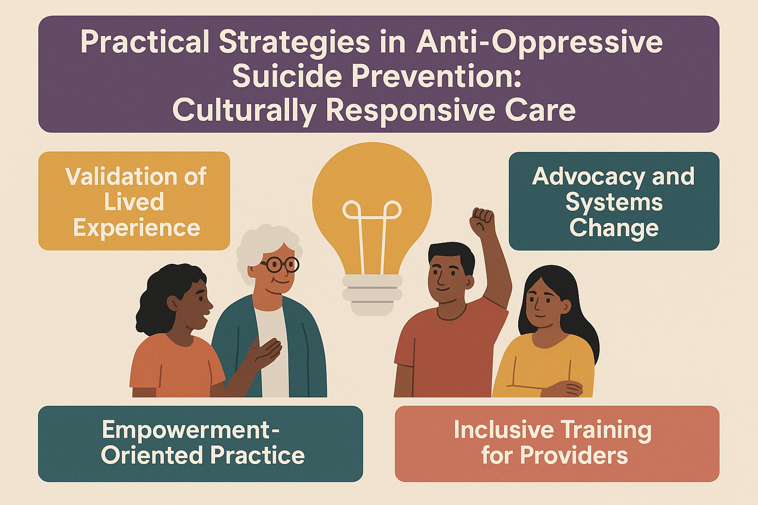 Anti-Oppressive Suicide Prevention: Addressing Risk