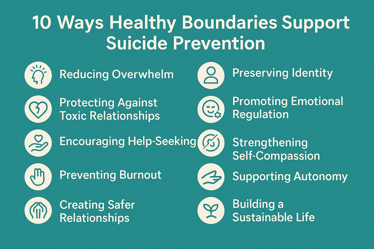 Healthy Boundaries and Suicide Prevention